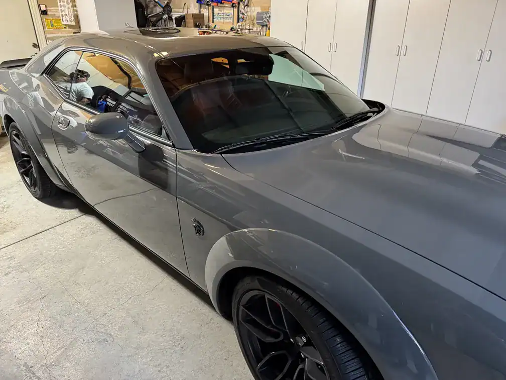 Hellcat Paint Correction by Apollo Auto Spa: Destroyer Gray